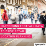 Footfall data: identify high-traffic areas